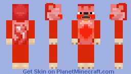 red doge Minecraft Skin