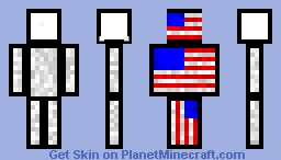AMERICA!!!!! USAAAAA Minecraft Skin