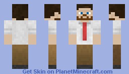 Office Worker Minecraft Skin
