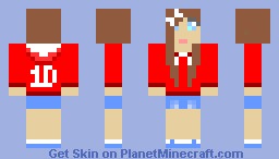 1D Girl Minecraft Skin