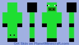 Green Wierd Pig #1 Minecraft Skin