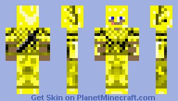 golden knight Minecraft Skin