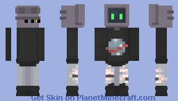 Inspired Nasa Skin Robot Minecraft Skin