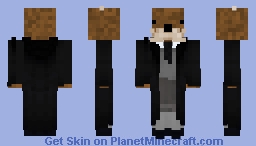 Otter w Wizard Robe Minecraft Skin