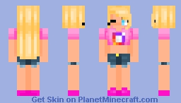 Instagram (female) Minecraft Skin