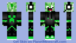 Derpy creeper Minecraft Skin