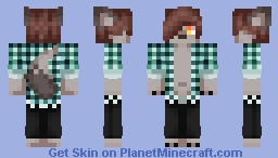 Werewolf boy (Myles) Minecraft Skin