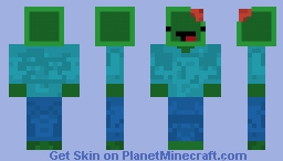 Zombie Derp Minecraft Skin