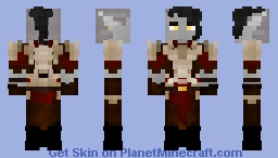 Dark Elf skin Minecraft Skin