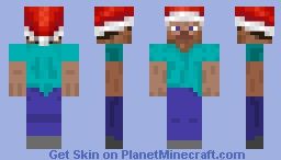 Christmas Steve Minecraft Skin