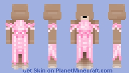 Quel Celestial Pink Dress Minecraft Skin