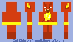 CW Flash - Season 4 - Barry Allen Minecraft Skin