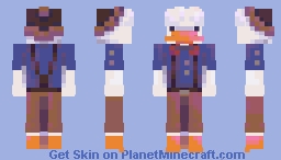 RCE- color coded Minecraft Skin