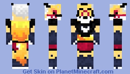 Queen Beelzebub v5 Minecraft Skin
