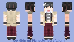 Monogatari Series - Kagenui Yozuru Minecraft Skin