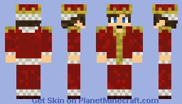 King Minecraft Skin