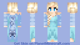 Elsa Minecraft Skin