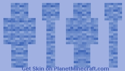 blue wool Minecraft Skin