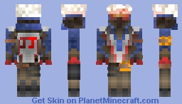 Soldier 76 Minecraft Skin