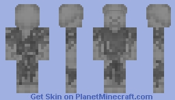 Ghost steve Minecraft Skin