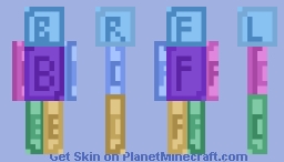 Not my skin, using as a template for now. Minecraft Skin