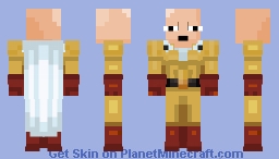 saitama skin Minecraft Skin