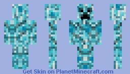 Creeper_blue Minecraft Skin