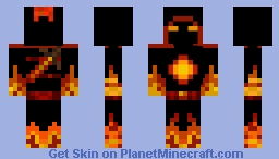 Fire Wizard Minecraft Skin