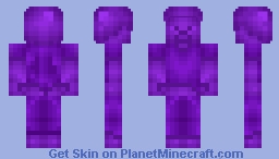 Purple steve Minecraft Skin