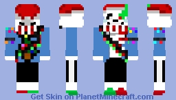Christmas Sans Minecraft Skin