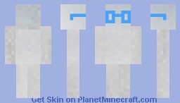 Cement with glasses Minecraft Skin
