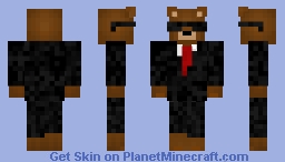 black wolf Minecraft Skin