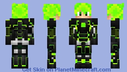 Green Hero Minecraft Skin