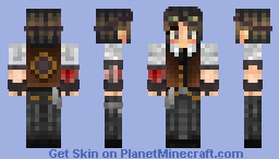 Steampunk Conductor Minecraft Skin