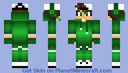 Green Gamer Minecraft Skin