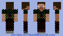 ADVENTURE STEVE modified Minecraft Skin