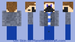 Boy with Facemask Minecraft Skin