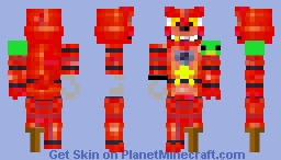 rockstar-funtime-foxy Minecraft Skin
