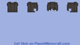 Dark Brown Hairbase - Male Minecraft Skin