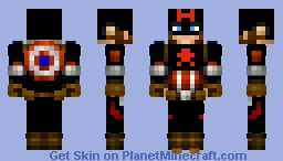 Captain Hydra Skin Official AKA My Skin Minecraft Skin