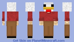 POULTRY MAN Minecraft Skin