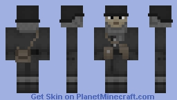 German ww2 winter soldier Minecraft Skin