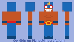 a strong person Minecraft Skin