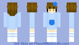 Blueberry girl Minecraft Skin