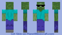 cool zombie Minecraft Skin