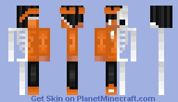 Half Elite Half Skeleton Minecraft Skin