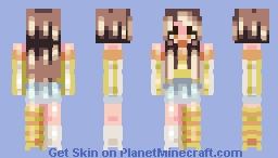 Candy Corn Minecraft Skin