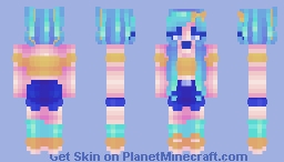 -= neon lights =- Minecraft Skin