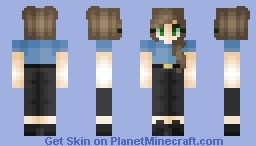 Half Half Minecraft Skin