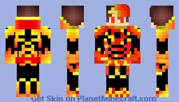 fire boy Minecraft Skin